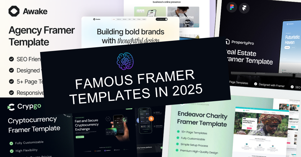Famous Framer Templates for Agencies, Crypto, Real Estate, and ...