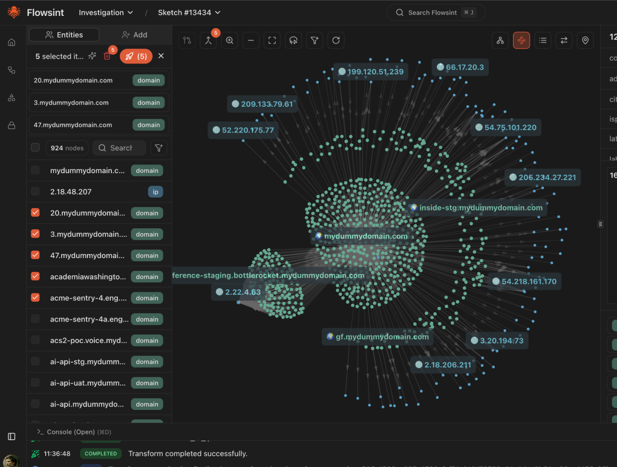 Flowsint is an Open-source OSINT Graph Exploration Tool