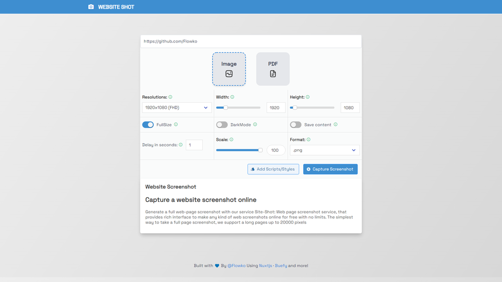 15 Open-source Free Web Screenshot Scripts and Apps