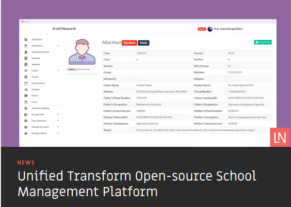 8 Open source School and College ERP Systems
